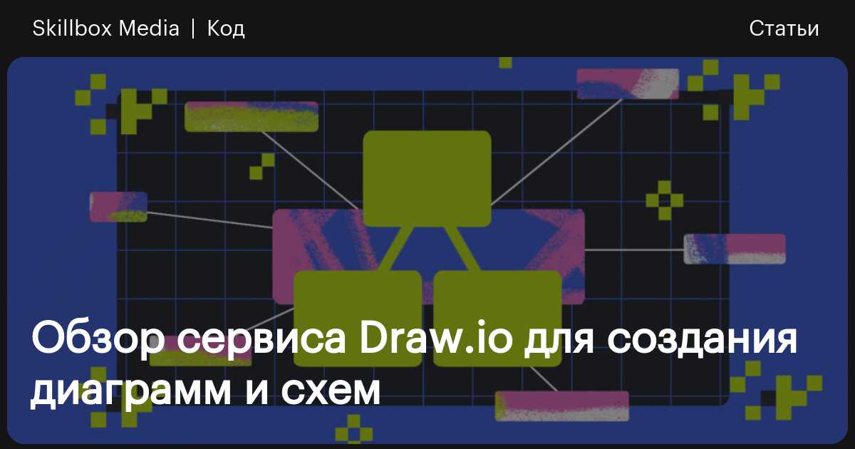 Draw.io: обзор бесплатного онлайн‑сервиса для рисования блок‑схем ...