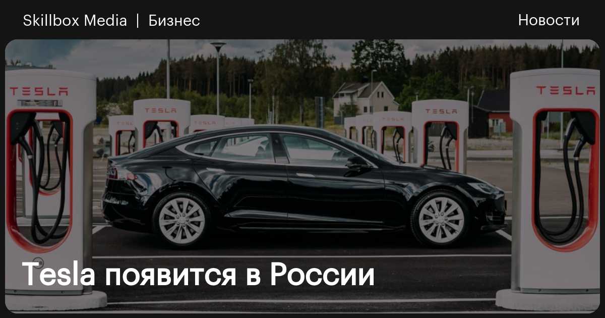 Tesla появится в России / Skillbox Media