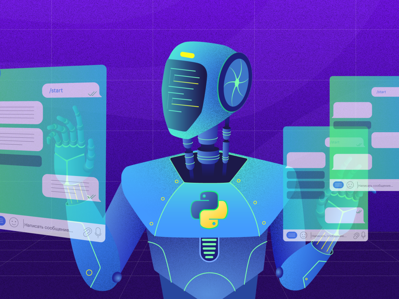 Чат-бот в Telegram на Python: создаём простого эхо-бота с нуля / Skillbox Media